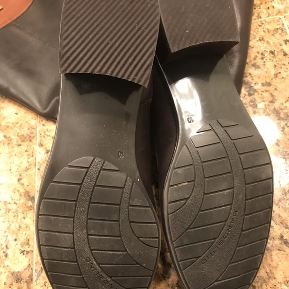 Bandolino | Shoes | Bandolino Carlotta Two Tone Riding Boots | Poshmark